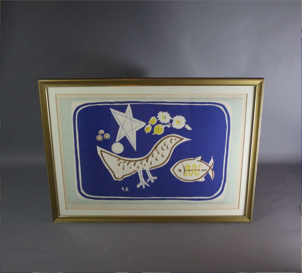 School Print The Bird by Georges Braque | SOLD | Art Furniture