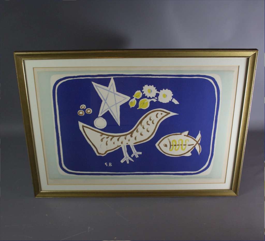 School Print The Bird by Georges Braque | SOLD | Art Furniture