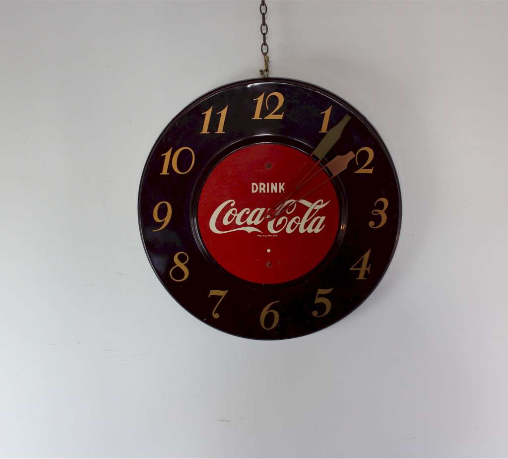 1950's Coca-Cola advertising clock | CLOCKS | Art Furniture