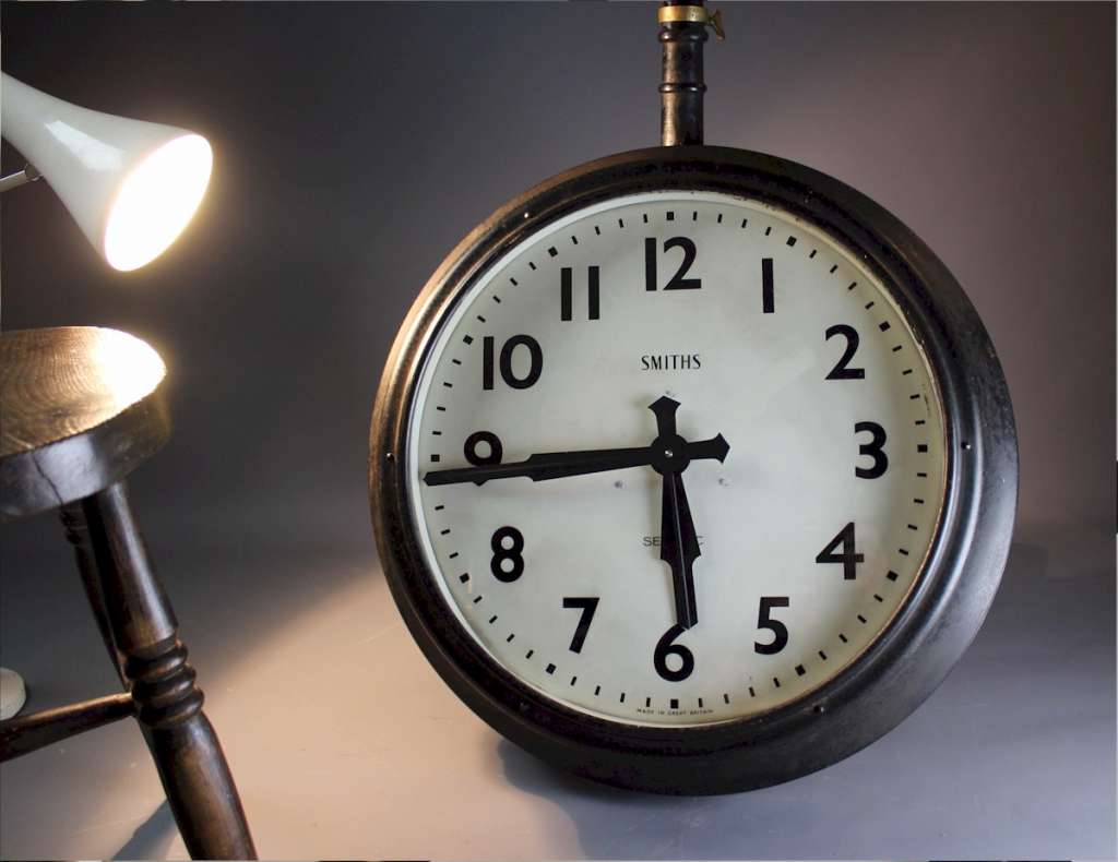 Factory clock large model by Smiths Sectric | CLOCKS | Art Furniture