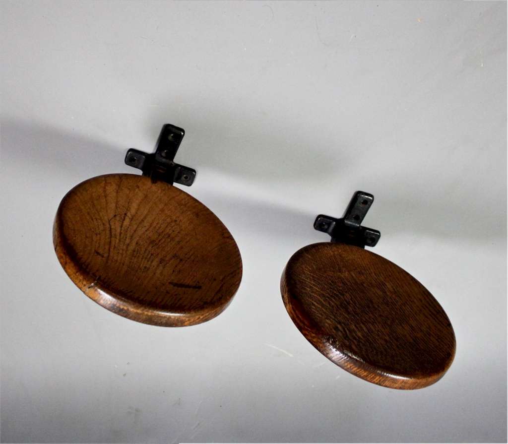 Oak folding train conductors seat | LATEST STOCK | Art Furniture